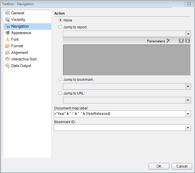 Add Items to the Document Map