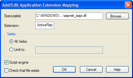 Manually Configuring Web Samples