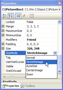Customizing the PictureBox