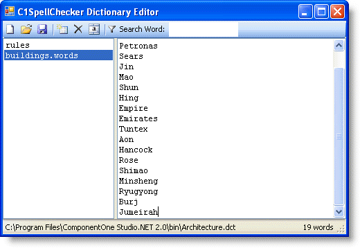 Creating a New DCT File