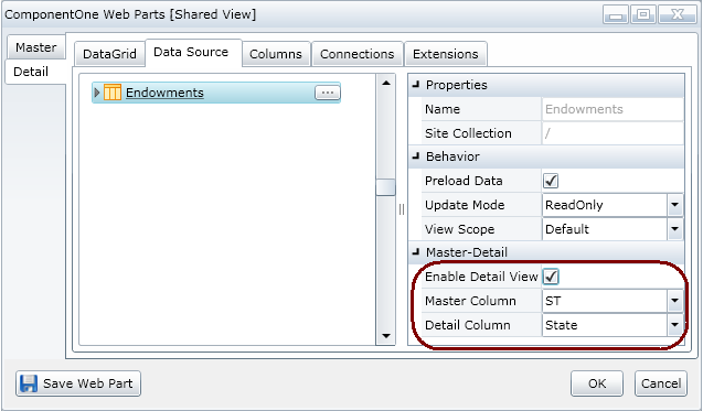 Creating a Hierarchical (Master-Detail) Grid
